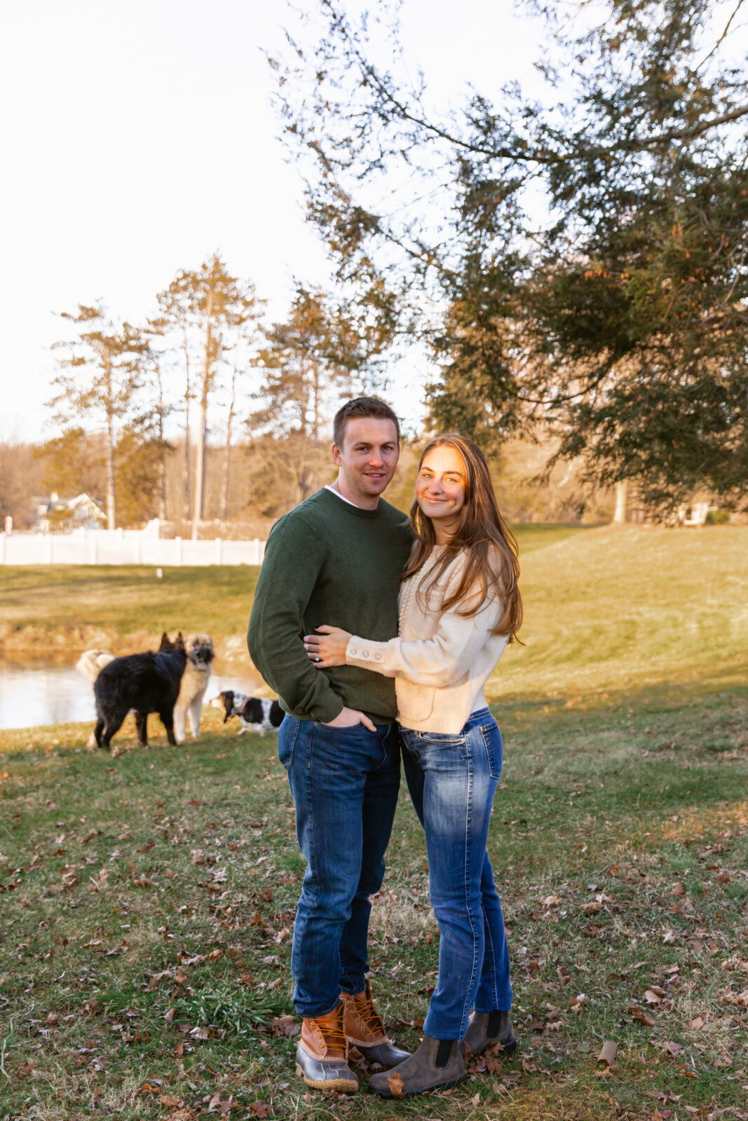 Morristown NJ Farm Engagement Session | Hannah & Max ...
