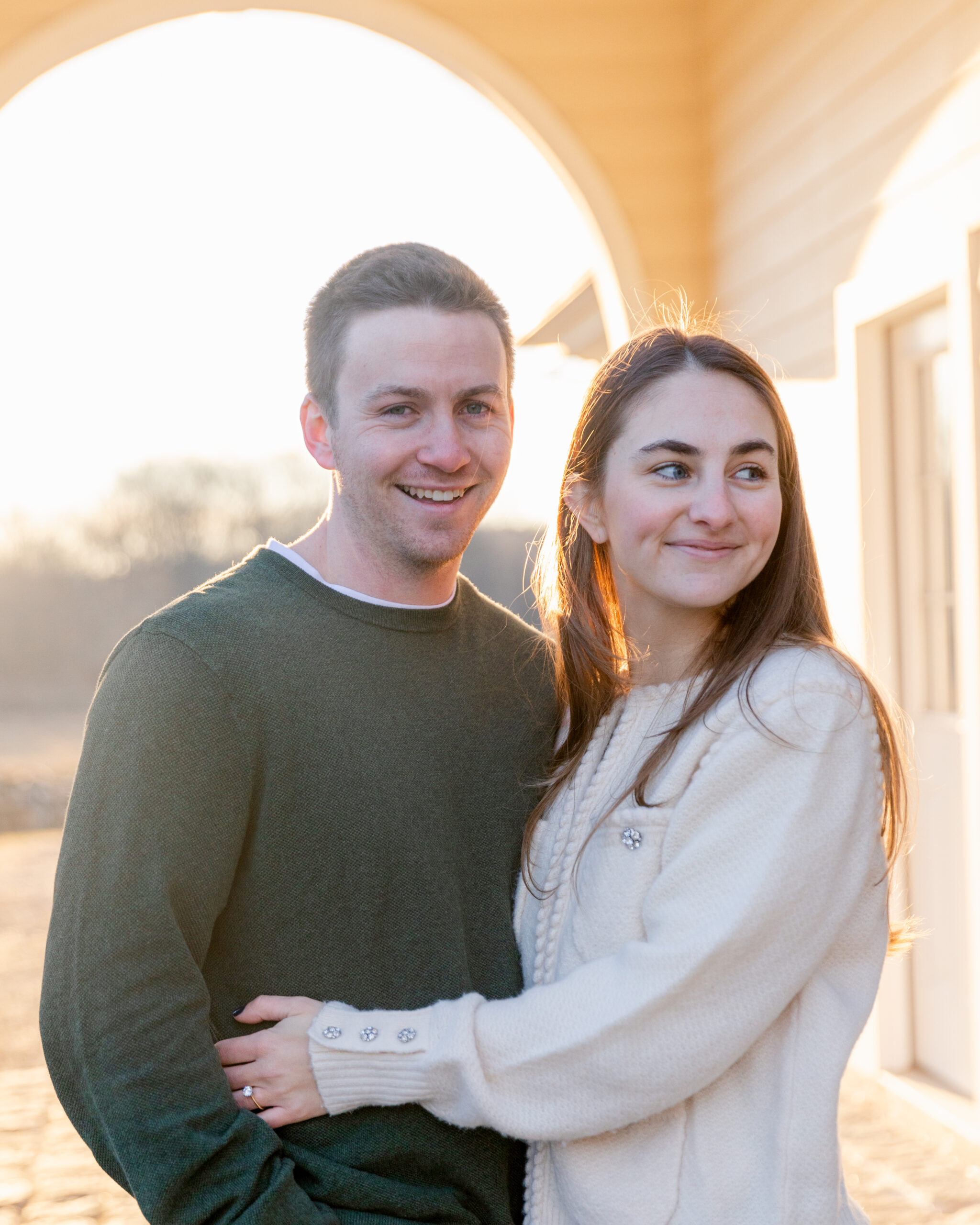 Morristown NJ Farm Engagement Session | Hannah & Max ...